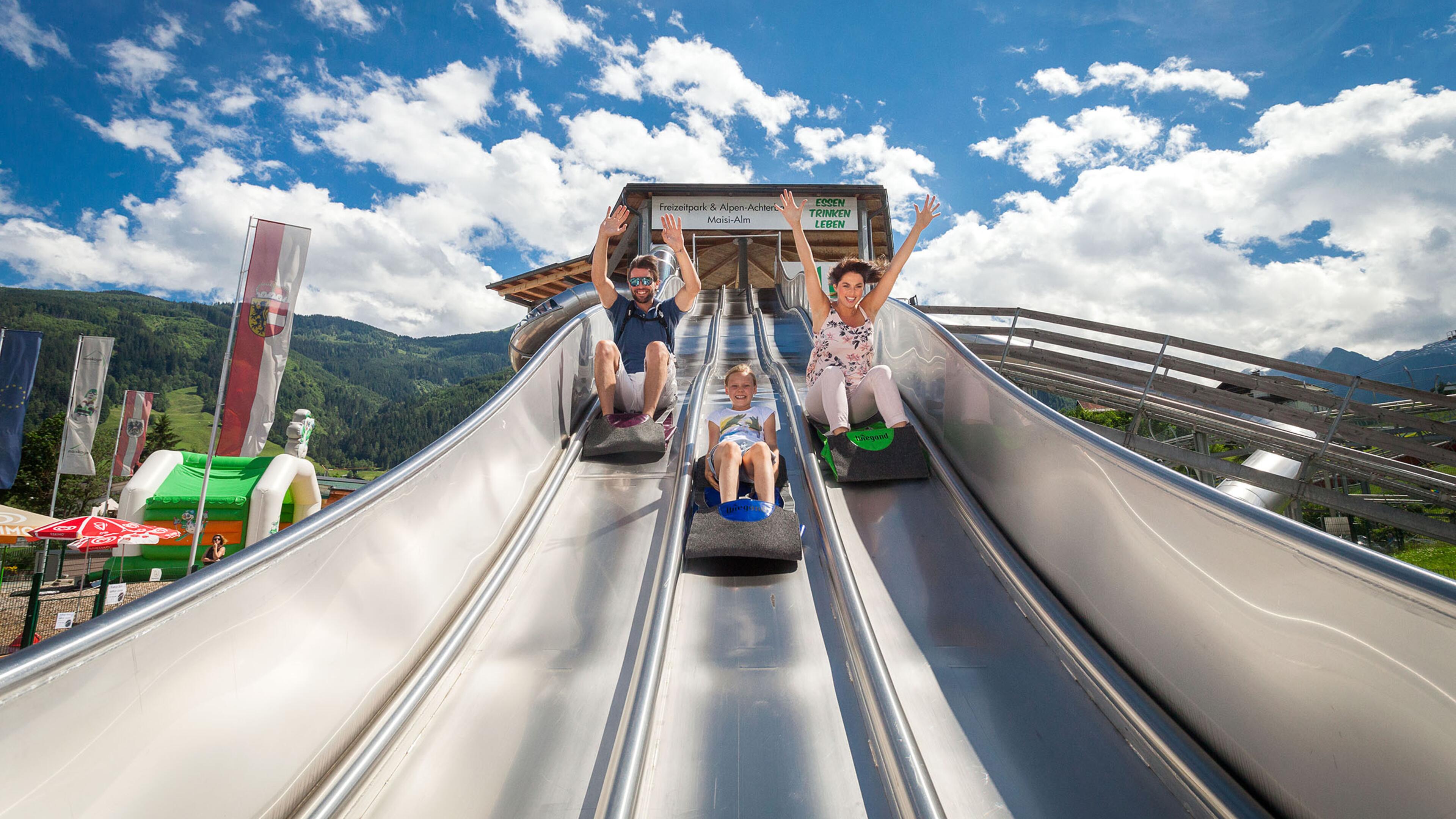 Sommer am Maiskogel in Kaprun, Österreich - Kitzsteinhorn