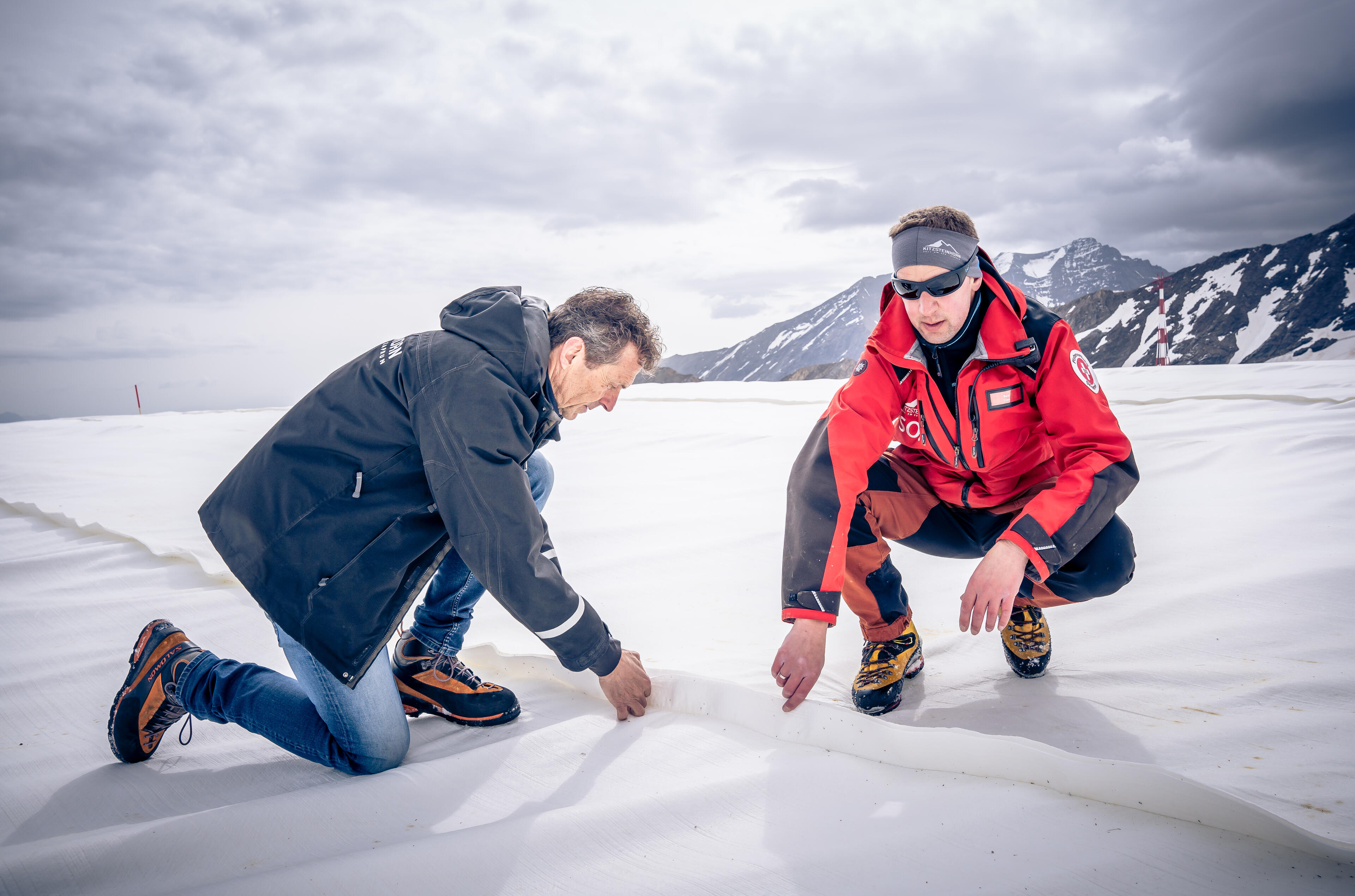 Snow farming on the Kitzsteinhorn - Kitzsteinhorn