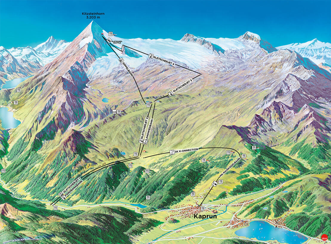 Kitzsteinhorn: Glacier ski & sightseeing in Kaprun, Austria - Kitzsteinhorn